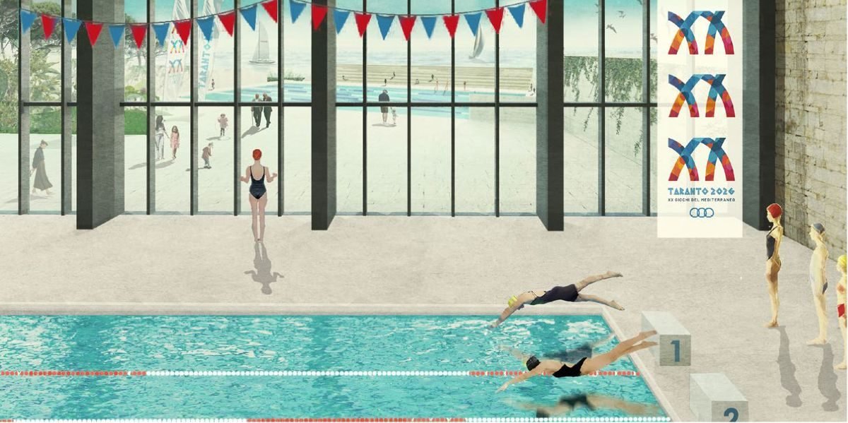 Architecture Competition for a Swimming Stadium: Olympic Swimming Pool ...