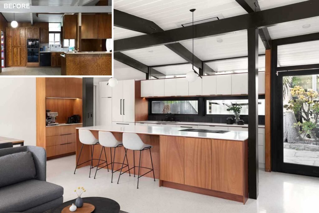 Before + After - A Mid-Century Modern Kitchen Renovation | ARCHCOD