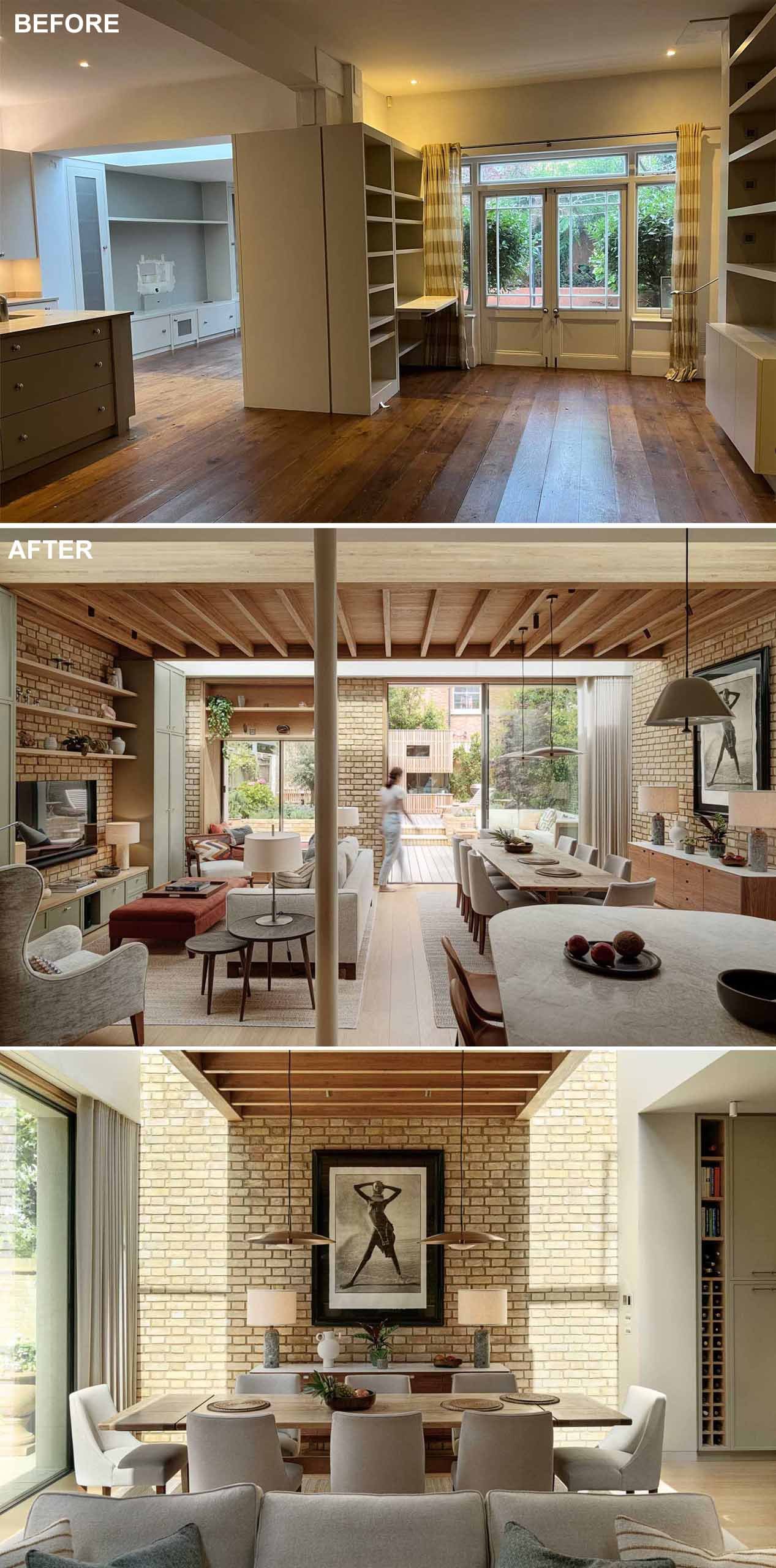 Before + After - An New Addition And Updated Garden For This Brick Home | ARCHCOD