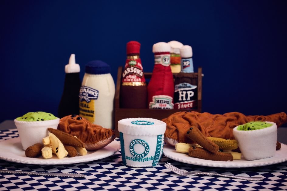 Fish, chips & 65,000 felt pieces: Lucy Sparrow's back on Bourdon Street ...