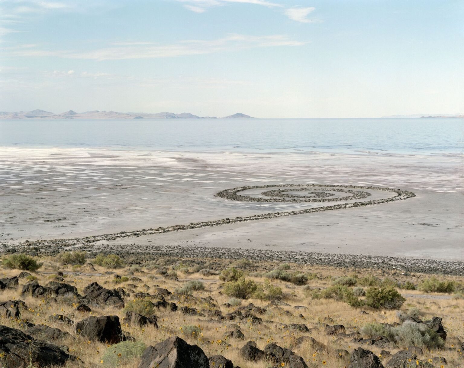 Robert Smithson’s famed Land art piece Spiral Jetty added to US ...
